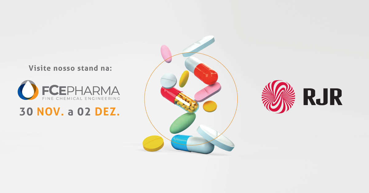 A RJR estará na FCE Pharma | RJR
